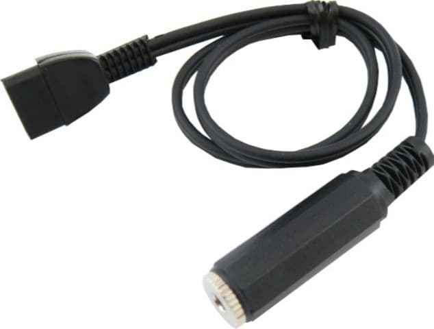Grundig Compatible Headset Adapter For Stereo & Mono Headsets -Premicom-Ltd