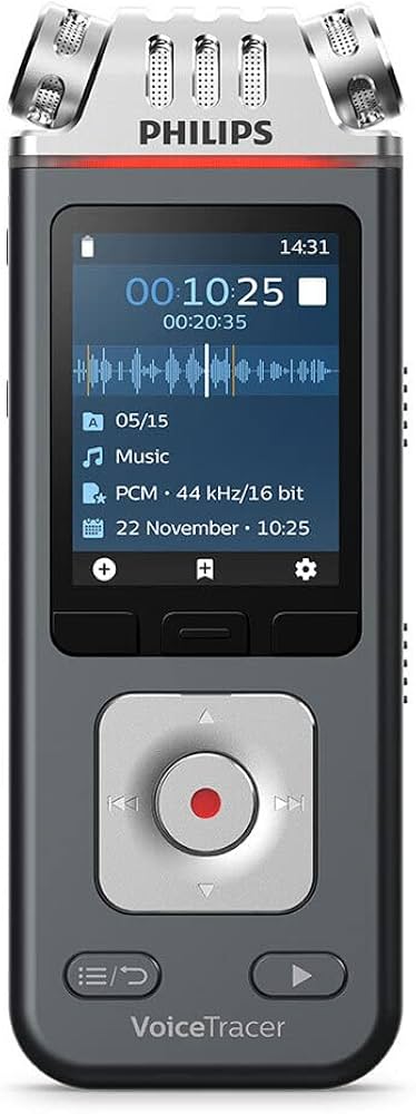 Philips DVT6110 Digital Voice Tracer Recorder -Premicom-Ltd